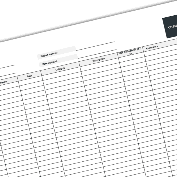 Construction Operations Forms - Request For Concrete Pouring ...