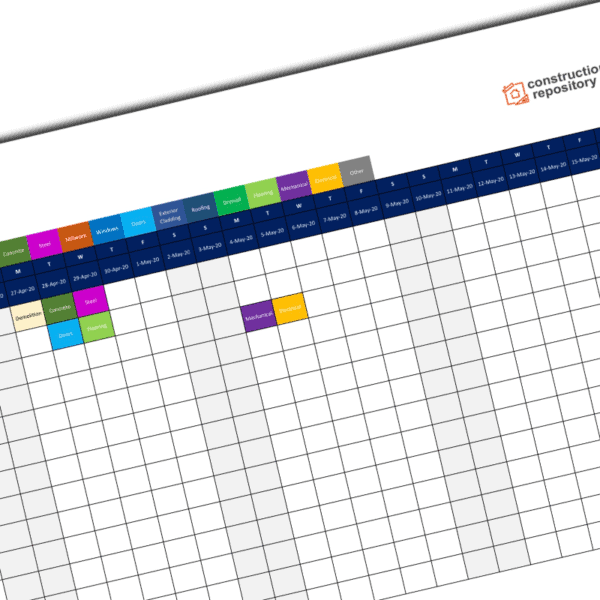Lean Construction Pull Planning Template - Construction Files
