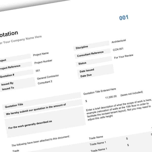 Construction Progress Billing Template - Construction Files