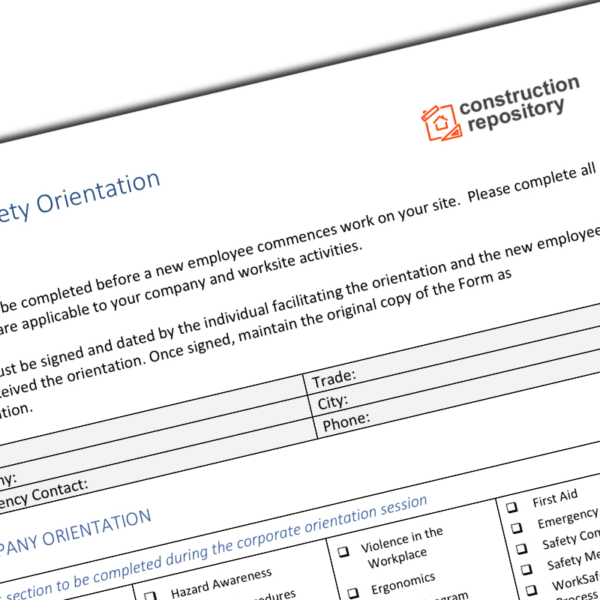 Safety Templates And Files - Construction Files