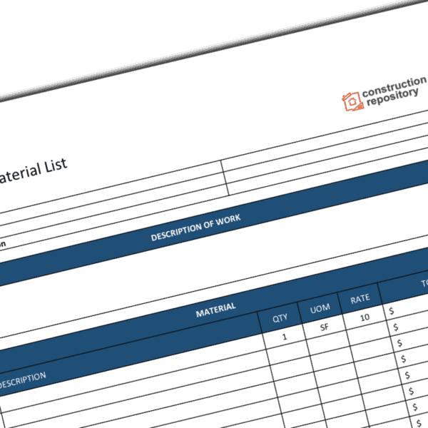 Submittal Cover Sheet - Construction Files