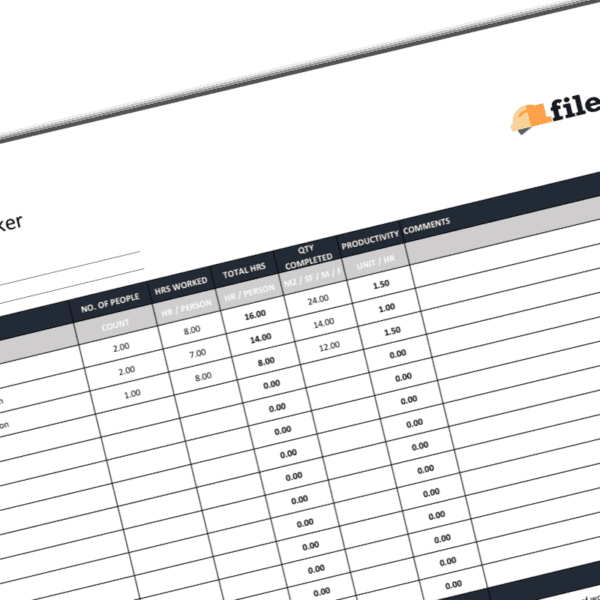 Construction Productivity Tracker - Construction Files