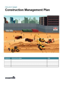 Construction Plan Template - Construction Files