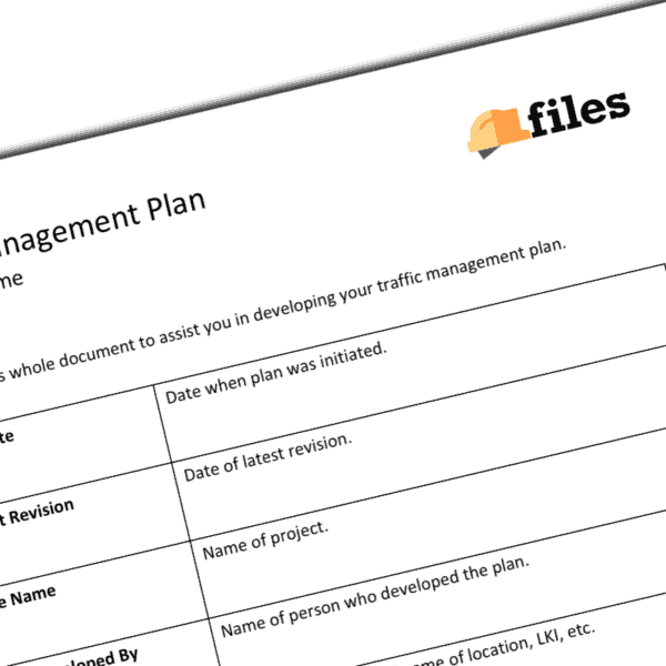 Traffic Management Plan - Construction Files
