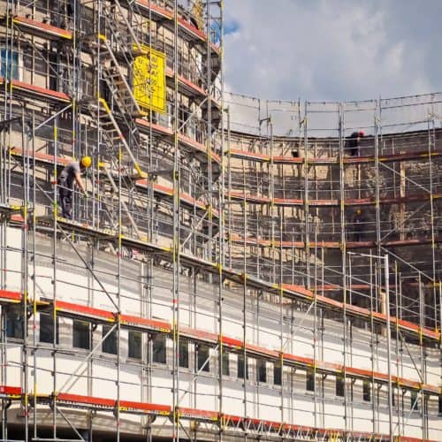 Staff Histogram And Manpower Loading Chart - Construction Files