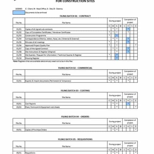 Free Templates And Files - Construction Files