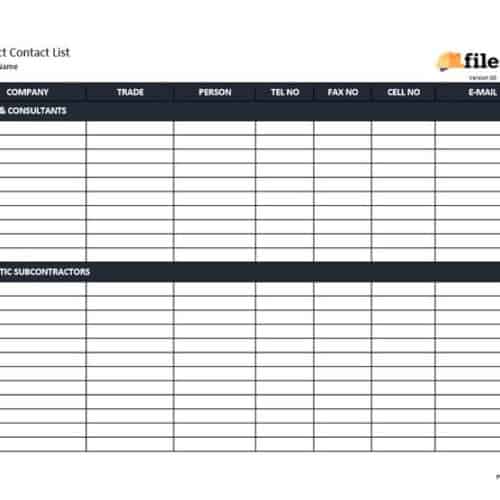 Site Instruction Form (Site Direction) - Construction Files