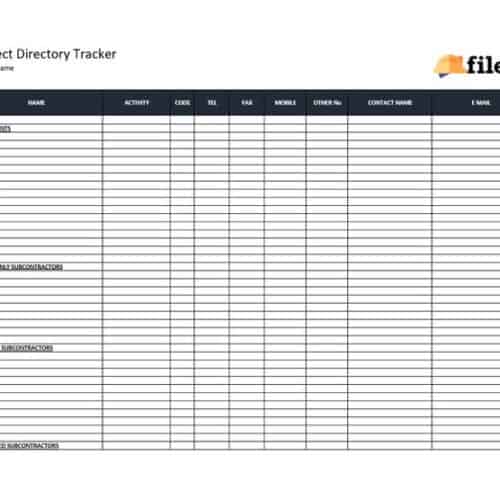 Site Instruction Form (Site Direction) - Construction Files