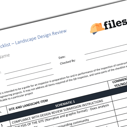 Design Templates And Files - Construction Files