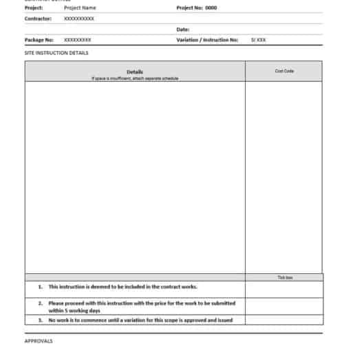 Material Approval Request - Construction Files