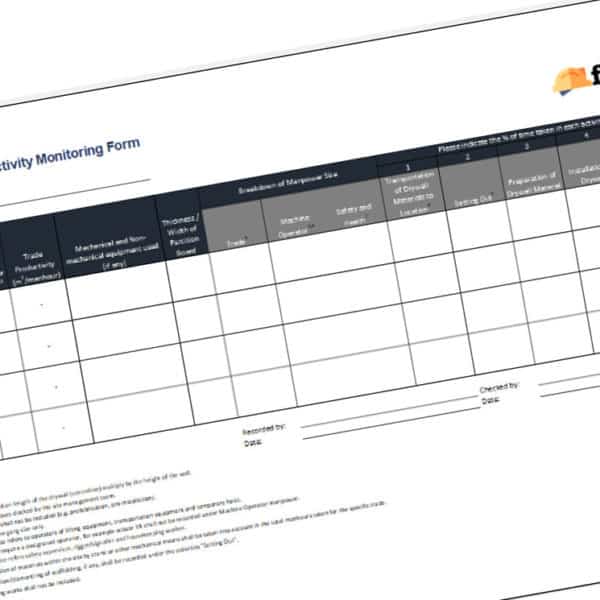 Staff Histogram And Manpower Loading Chart - Construction Files