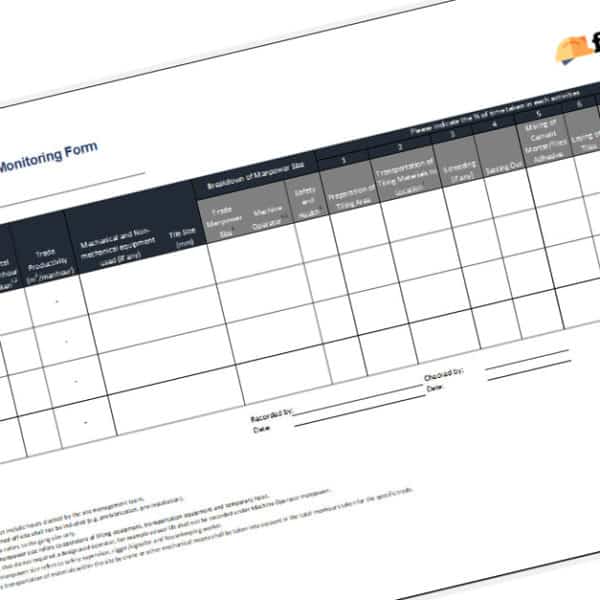 Project Milestone Schedule Template - Construction Files
