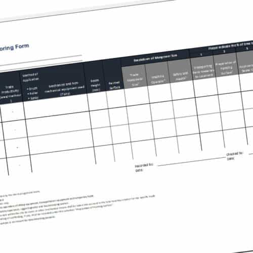 Staff Histogram And Manpower Loading Chart - Construction Files