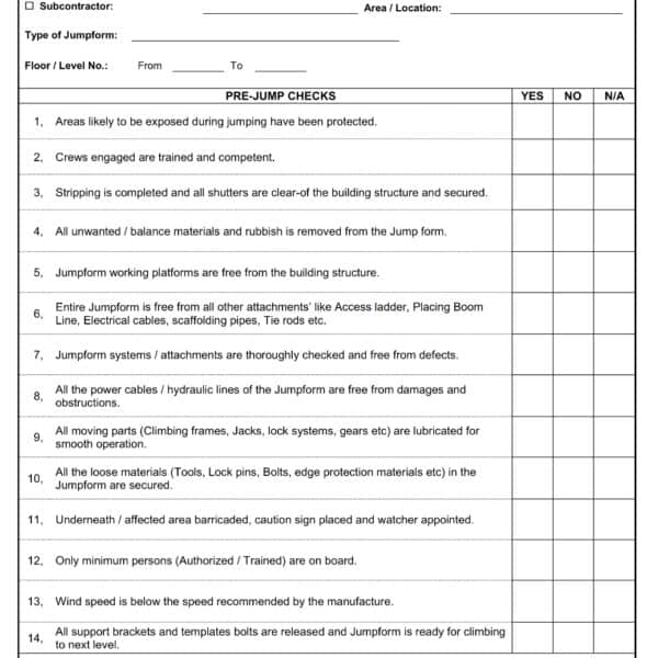 Inspection Request Form - Construction Files
