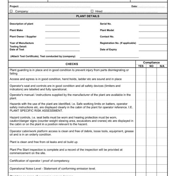 Drawing Issue Register - Construction Files