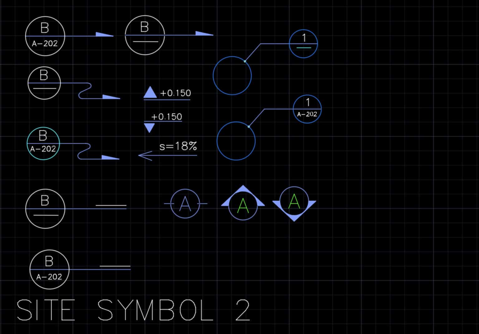 Drawing Symbols 2 - AutoCAD Blocks - Construction Files