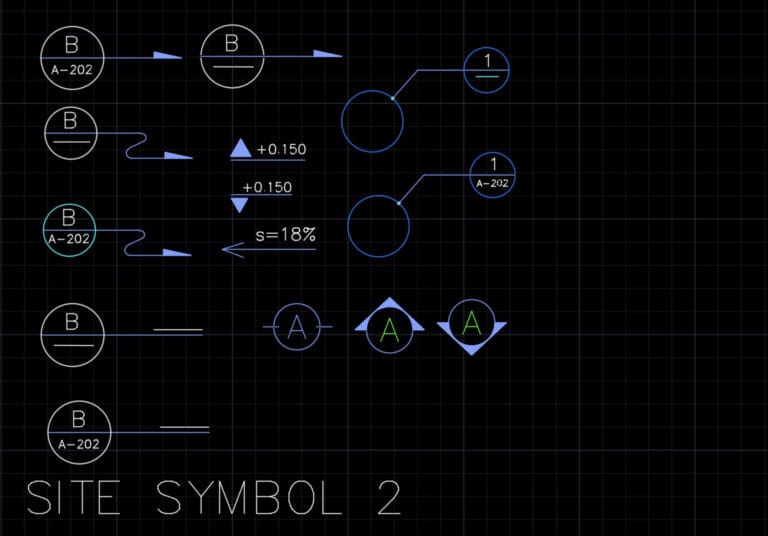Drawing Symbols 2 - AutoCAD Blocks - Construction Files