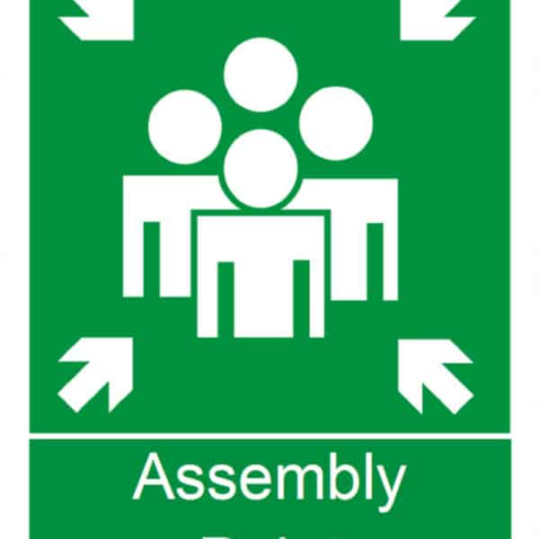 Assembly (Muster) Point - Construction Signs - Construction Files