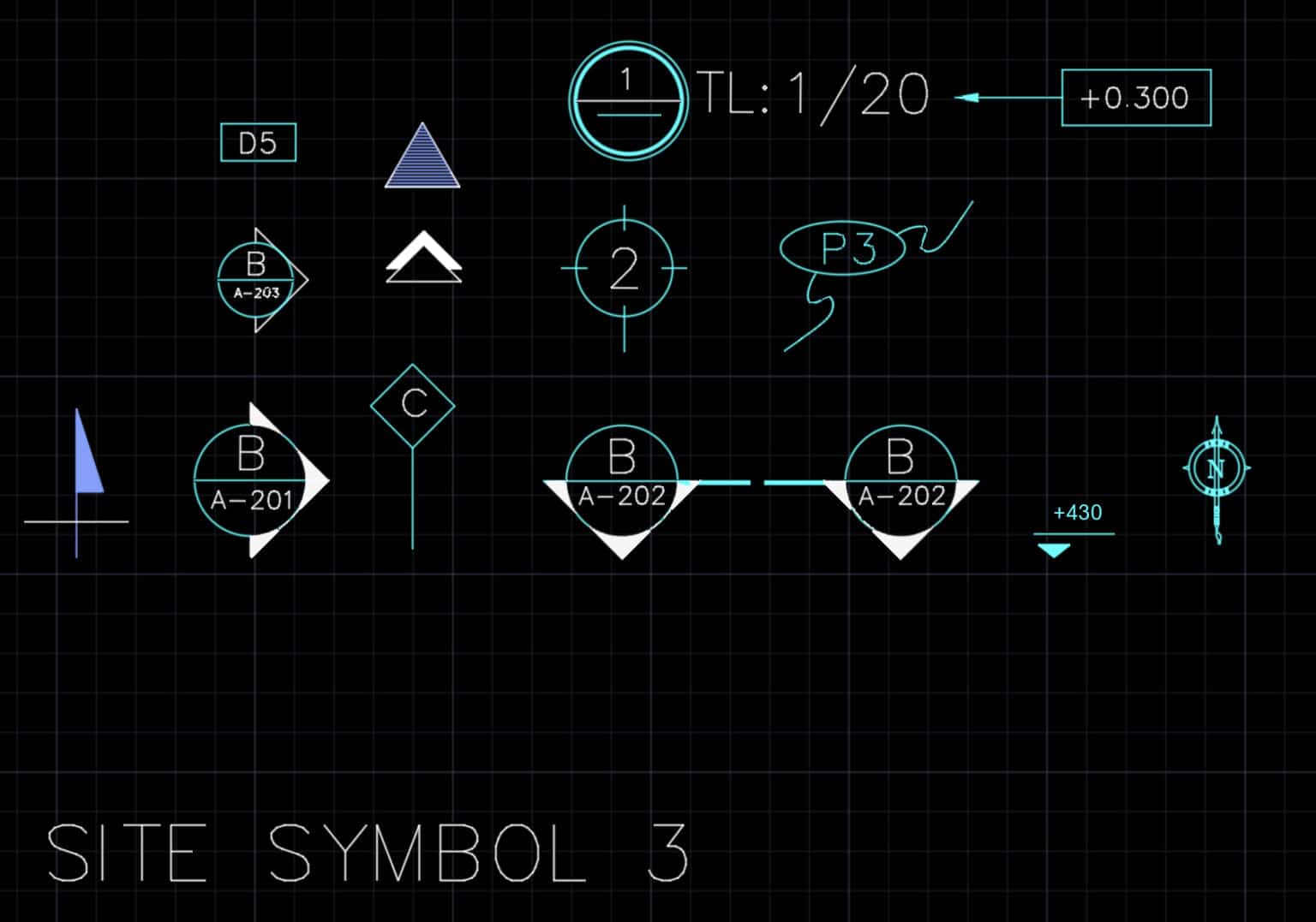 Drawing Symbols 3 - AutoCAD Blocks - Construction Files