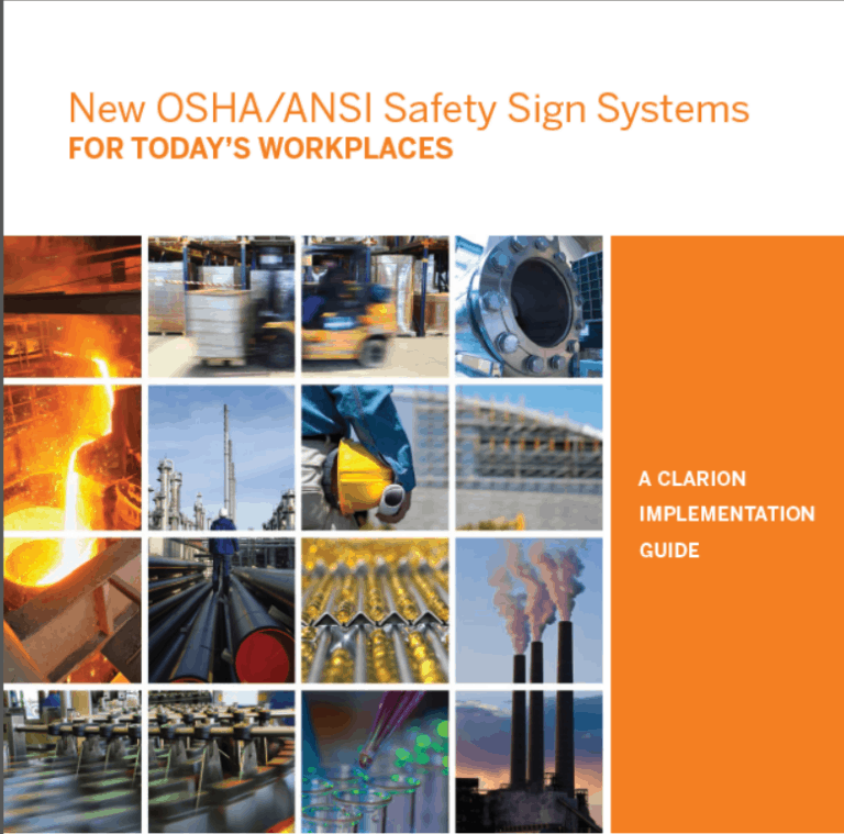 Safety Sign Systems For Workplaces - Construction Files