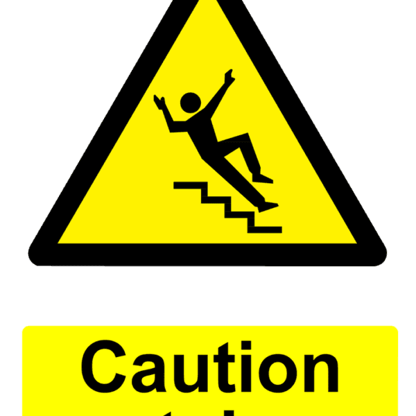 Warning Falling Objects - Construction Sign Template