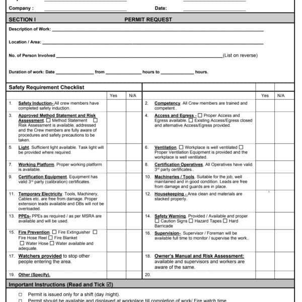 Site Instruction Template - Construction Files