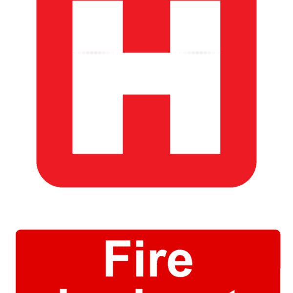 Fire Hydrant - Construction Sign Template