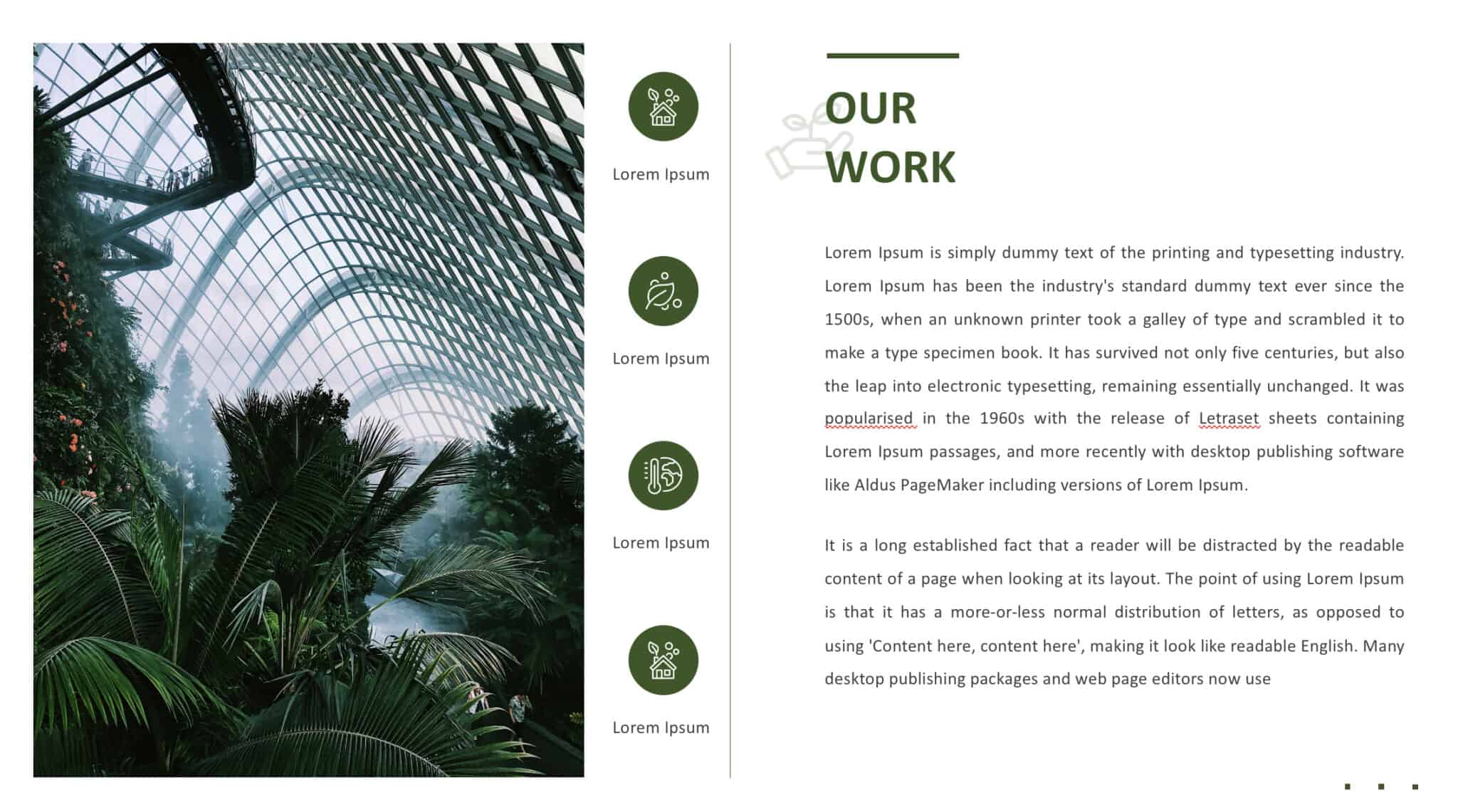Architecture Firm Presentation Template - Green - Construction Files