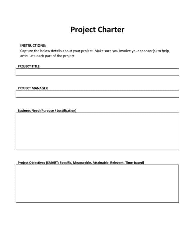 Project Charter - Construction Files