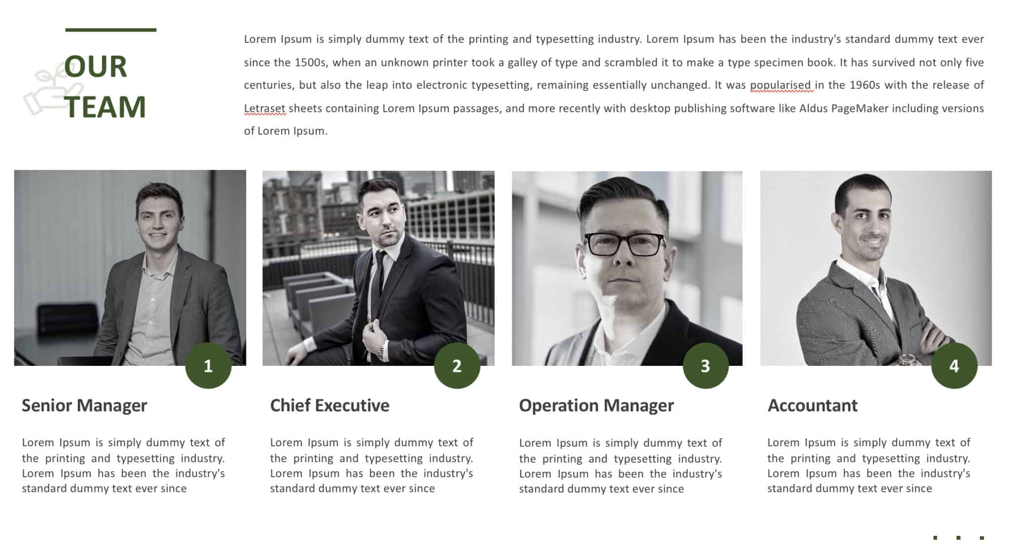 Architecture Firm Presentation Template - Green - Construction Files