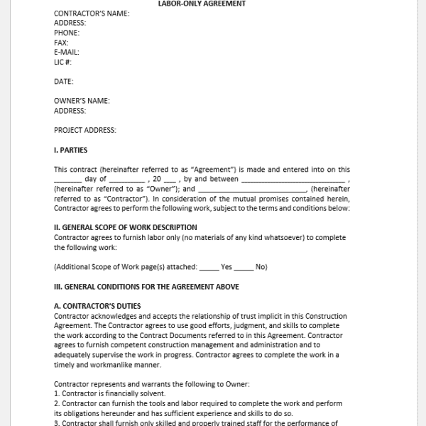 Site Instruction Form (Site Direction) - Construction Files