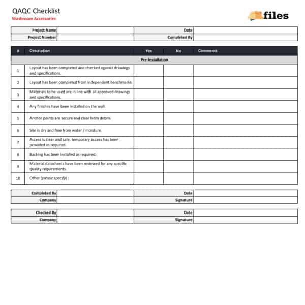 Material Approval Request - Construction Files