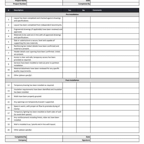 Construction Permit Tracking Log - Construction Files