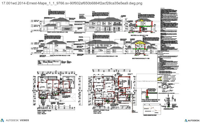 Residential House Plans And Specifications - Construction Files