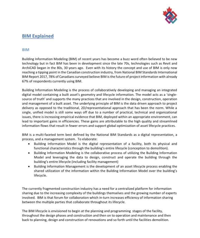 BIM Explained Whitepaper - Construction Files