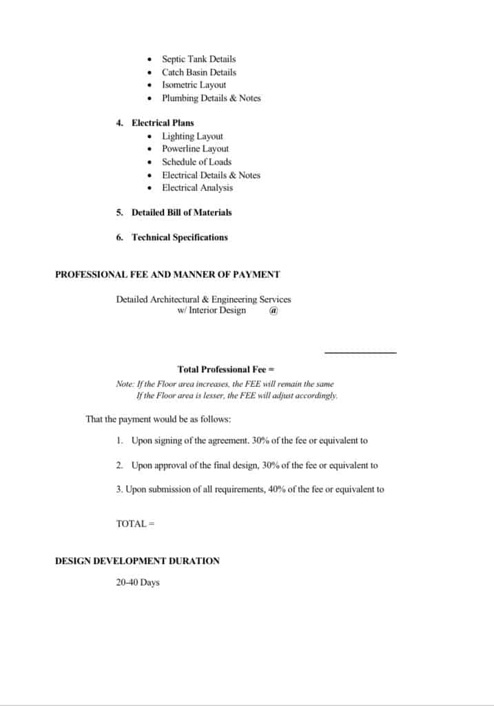 Simple Project Proposal Template - Construction Files