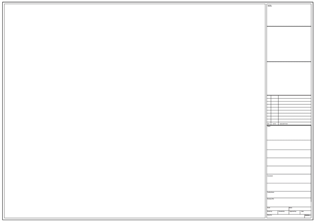 Title Block - Autocad Block - Construction Files
