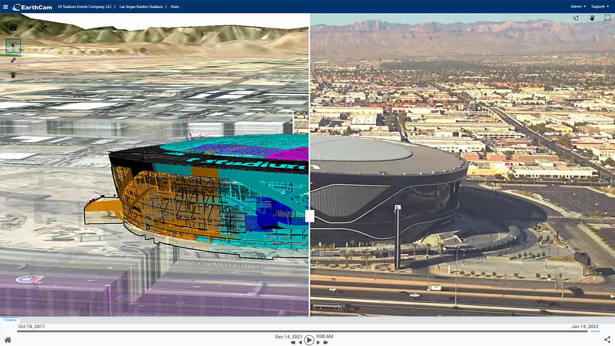 EarthCam 4D and Bentley Bring Construction Digital Twins to Life ...