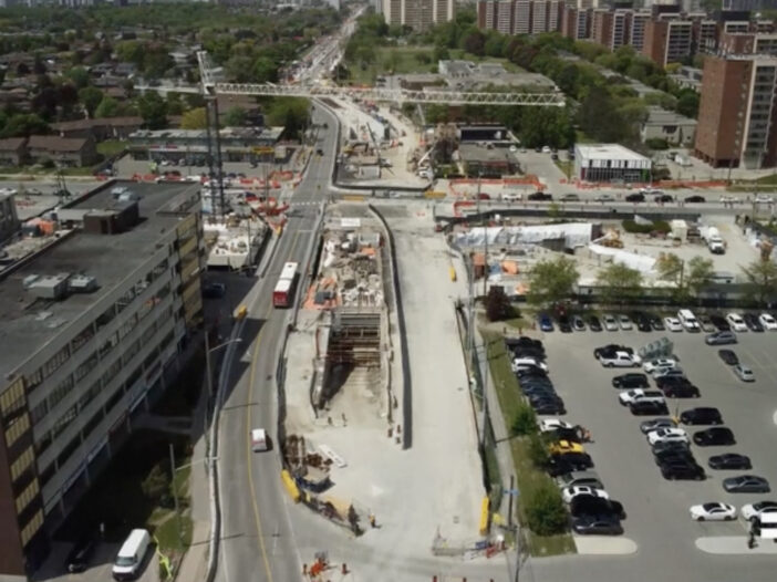 VIDEO: Finch West LRT taking shape - News - Essential Construction