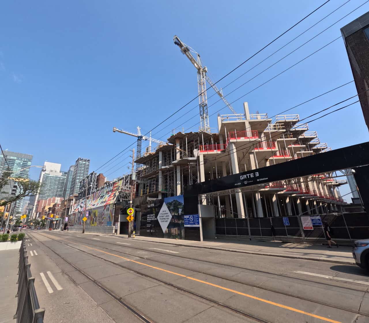 Checking In on Construction Progress at KING Toronto - Construction News