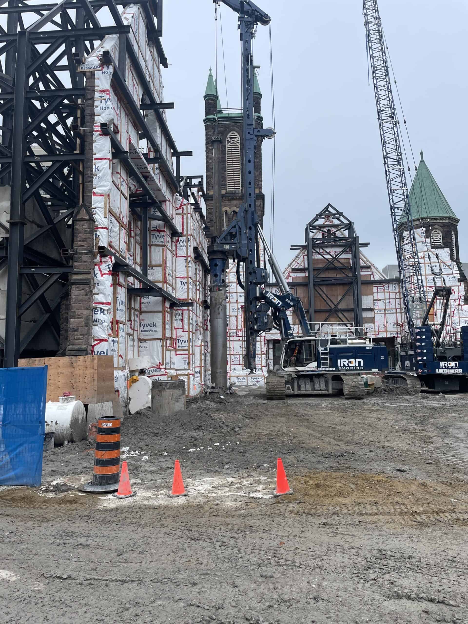 Cielo Moves Forward with Shoring and Prepares for Excavation - Construction News