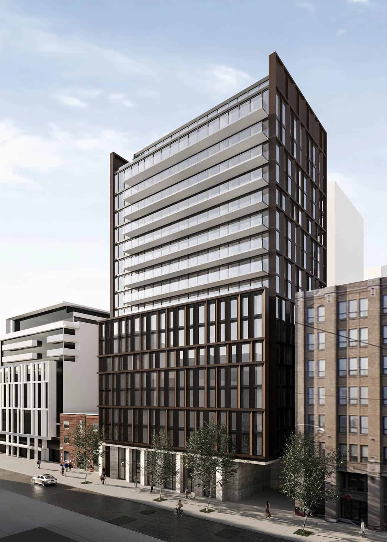 Mixed-Use Tower Proposed in Toronto's Fashion District - Construction News