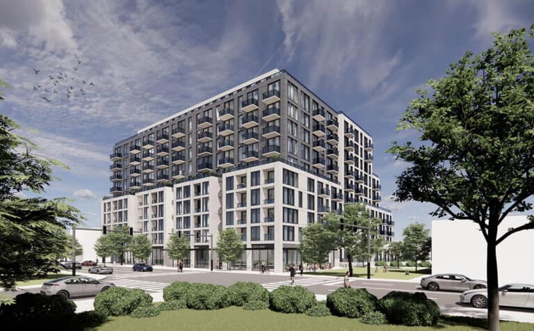Mid-Rise Building Proposed by Cosburn Station on Ontario Line ...