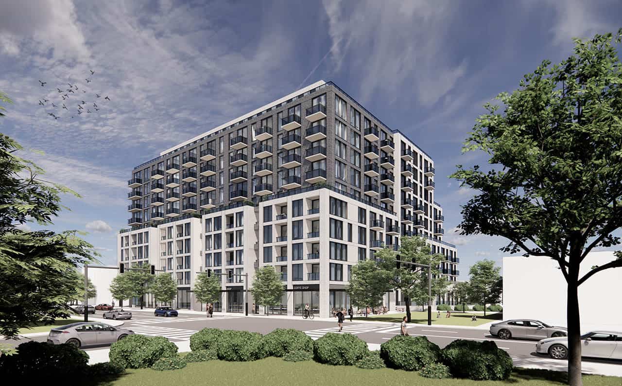 Mid-Rise Building Proposed by Cosburn Station on Ontario Line ...