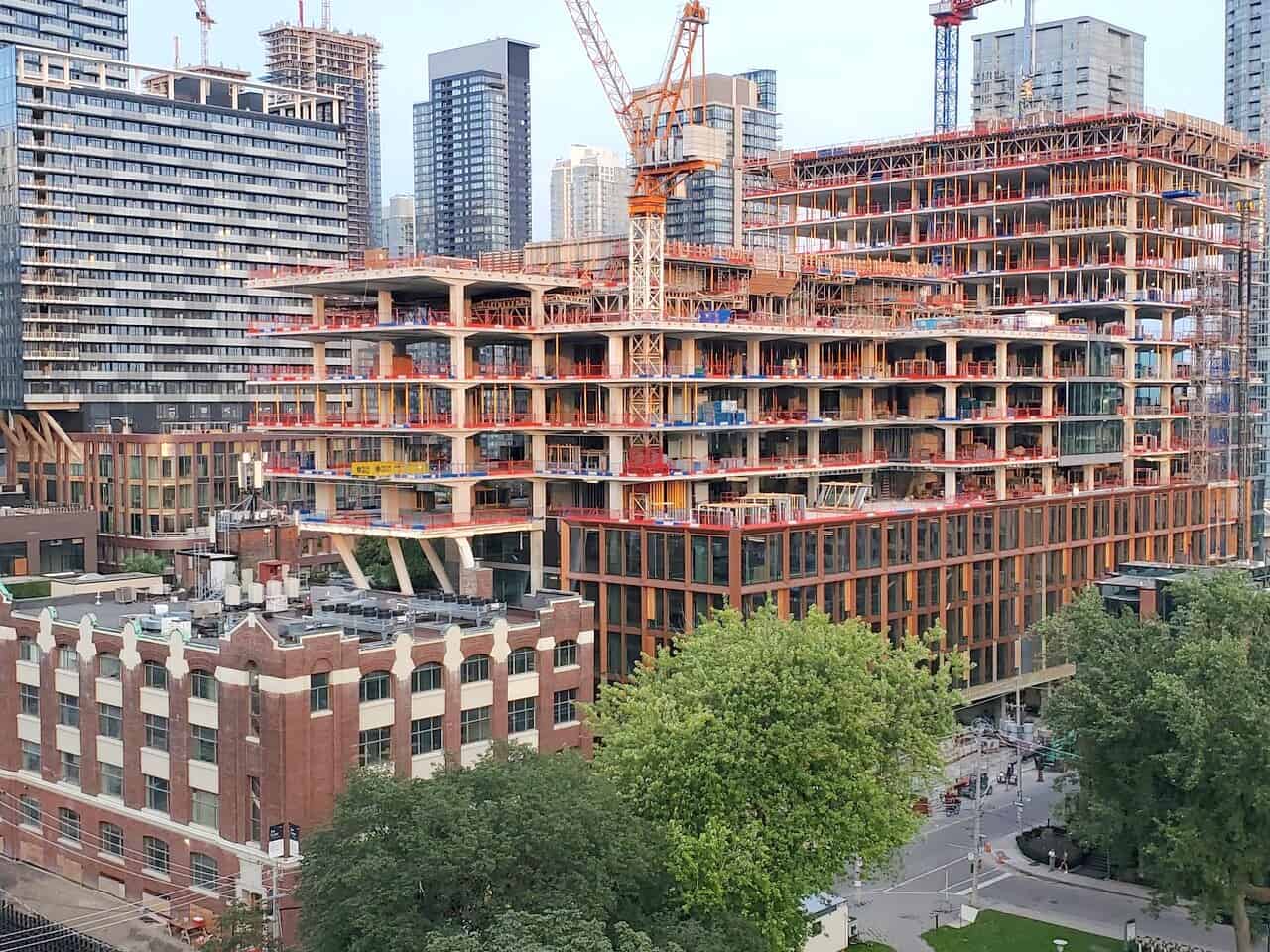 Portland Commons Formwork and Cladding Progressing - Construction News