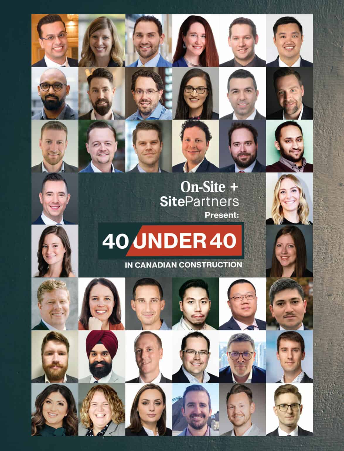 On-Site salutes this year’s 40 Under 40 in Canadian Construction - News