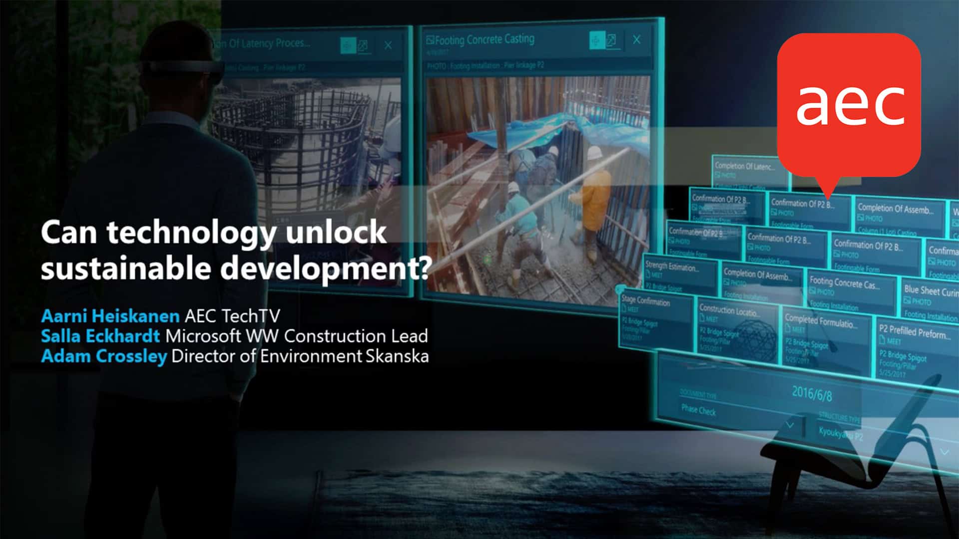 An interview with Salla Eckhardt of Microsoft and Adam Crossley of Skanska - Construction News