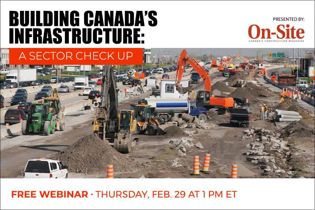 Free Webinar: Building Canada’s Infrastructure - Construction News