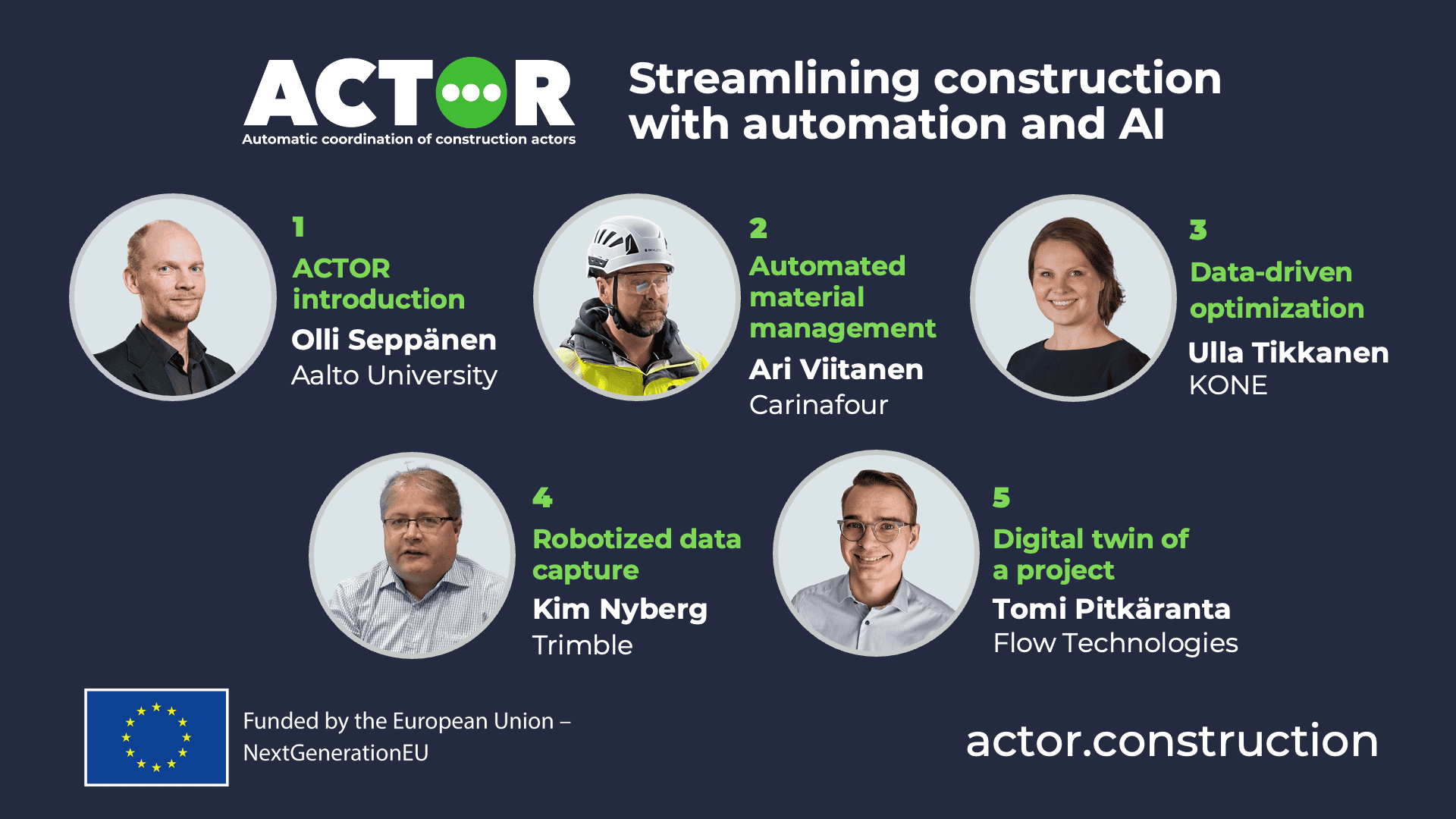 ACTOR Streamlines Construction with Automation and AI - Construction News